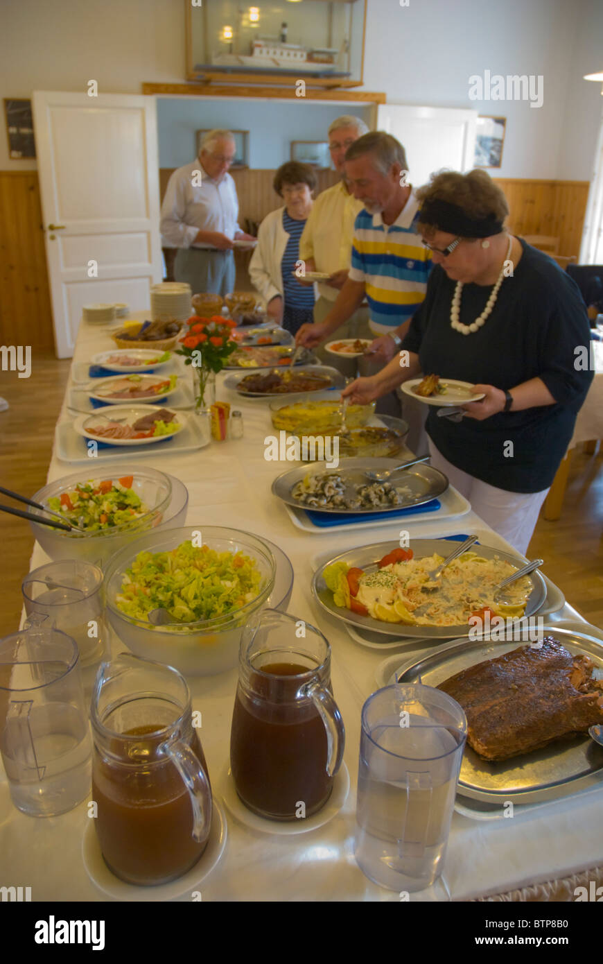 Scandinavian seafood eating hi-res stock photography and images - Alamy