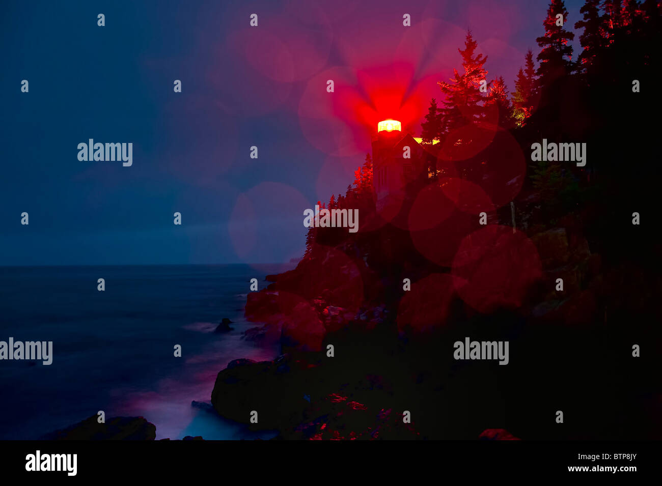 Rain lighthouse hi-res stock photography and images - Alamy