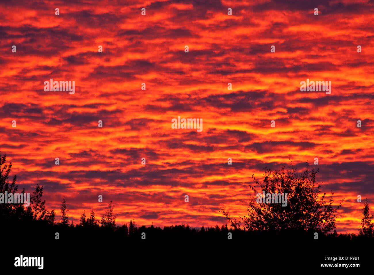 Blazing sky skies hi-res stock photography and images - Alamy