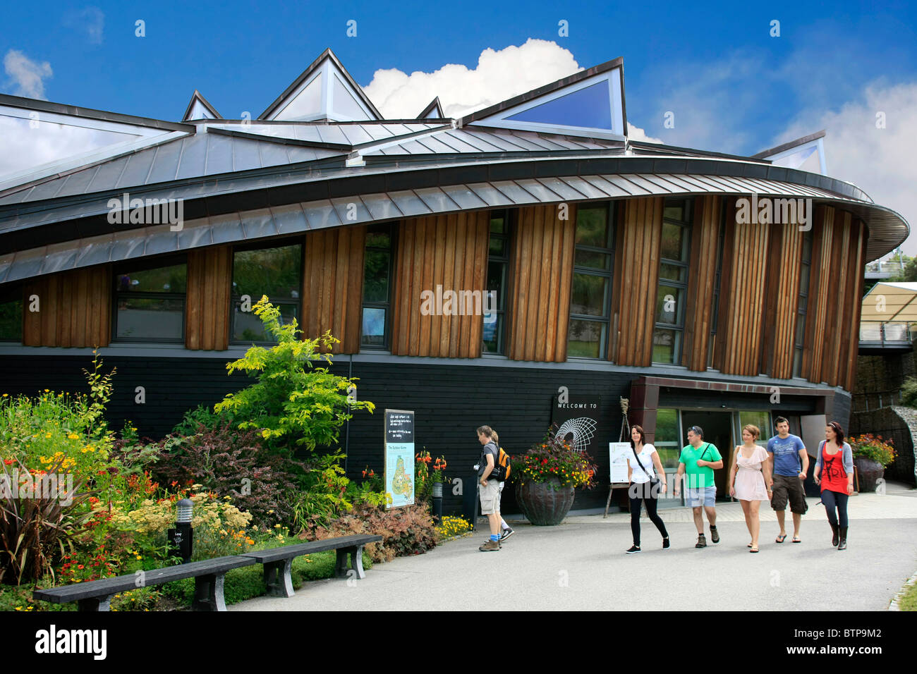The Core Building at the Eden Project Cornwall Stock Photo - Alamy