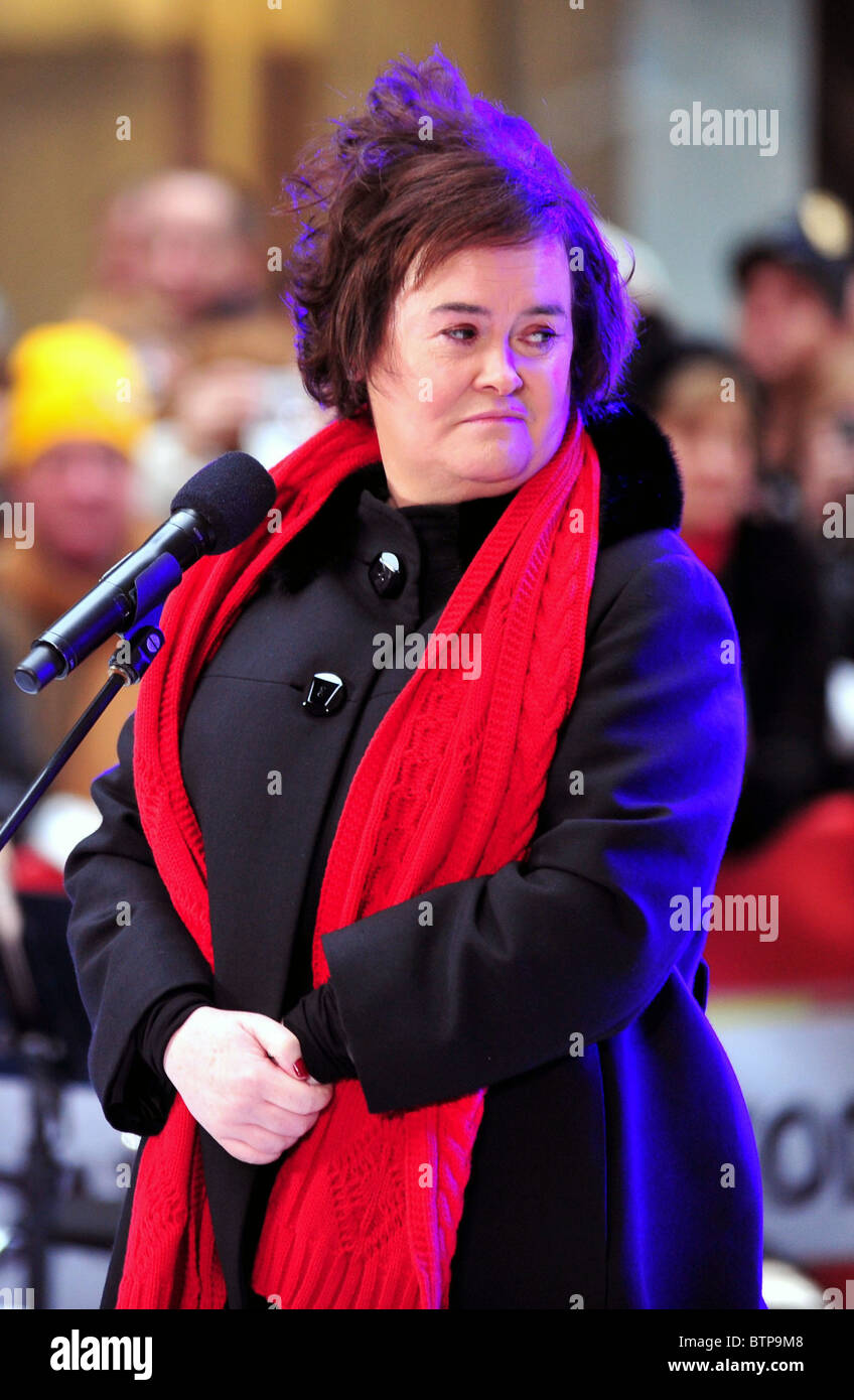 NBC Today Show Concert with Susan Boyle Stock Photo - Alamy