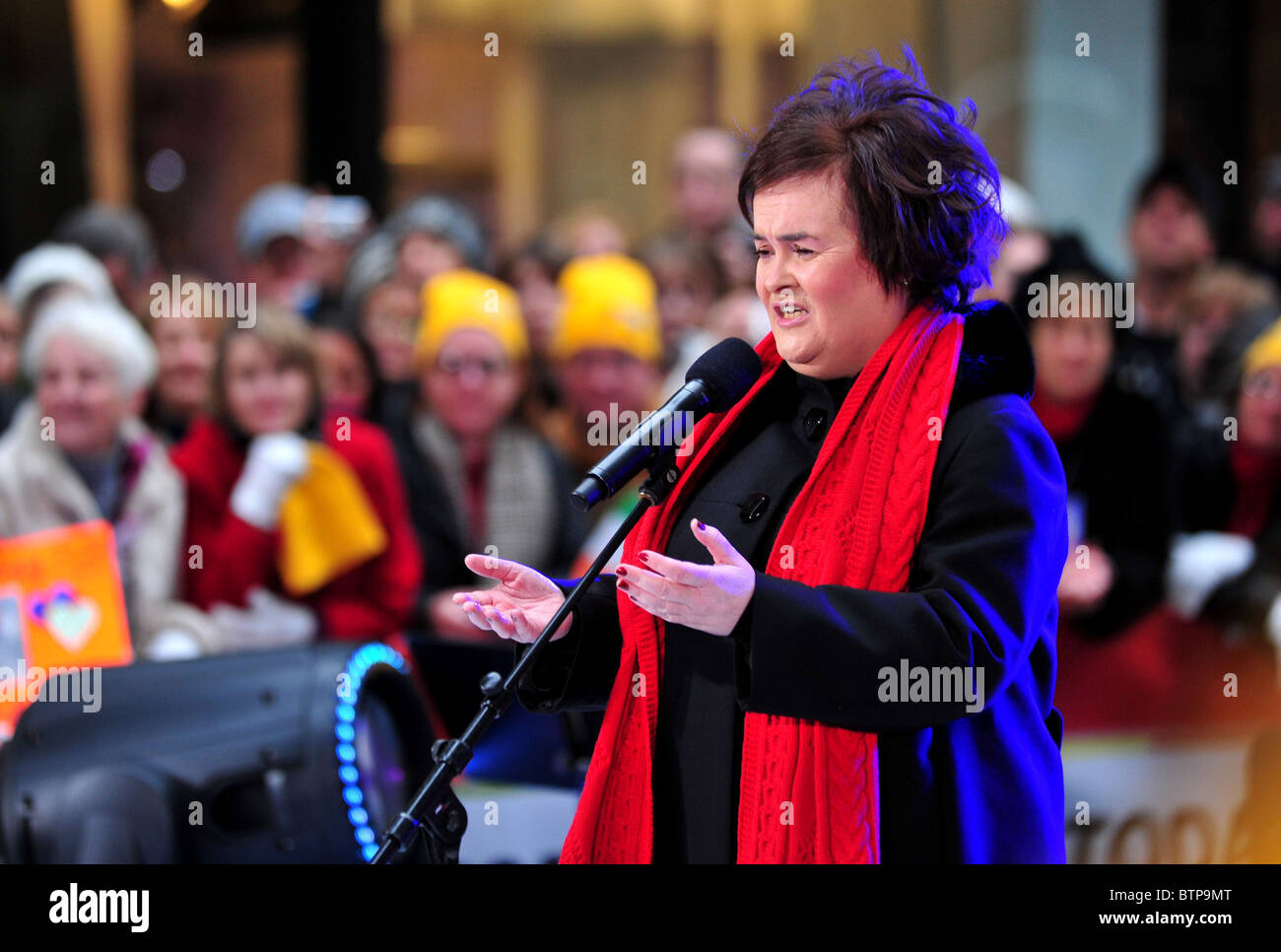 NBC Today Show Concert with Susan Boyle Stock Photo - Alamy