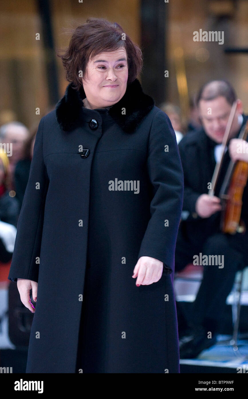 NBC Today Show Concert with Susan Boyle Stock Photo - Alamy