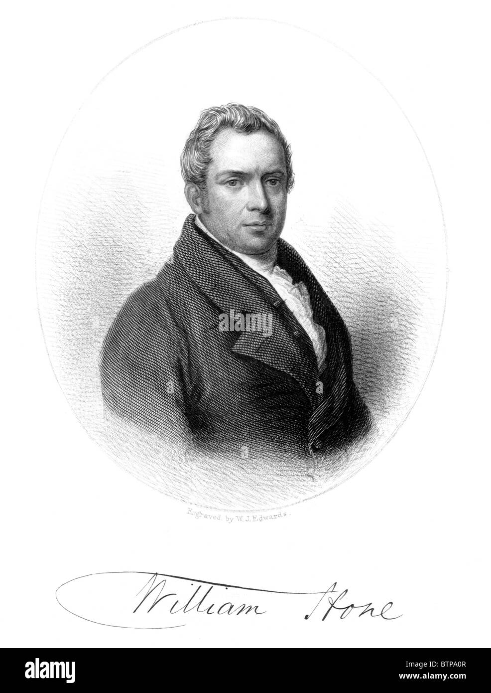 Portrait of William Hone, 19th century political satirist and writer ...