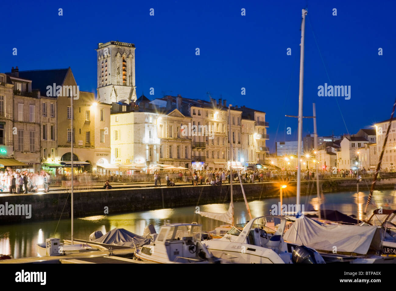 The old harbour; La Rochelle; Charente-Maritime; France Stock Photo - Alamy