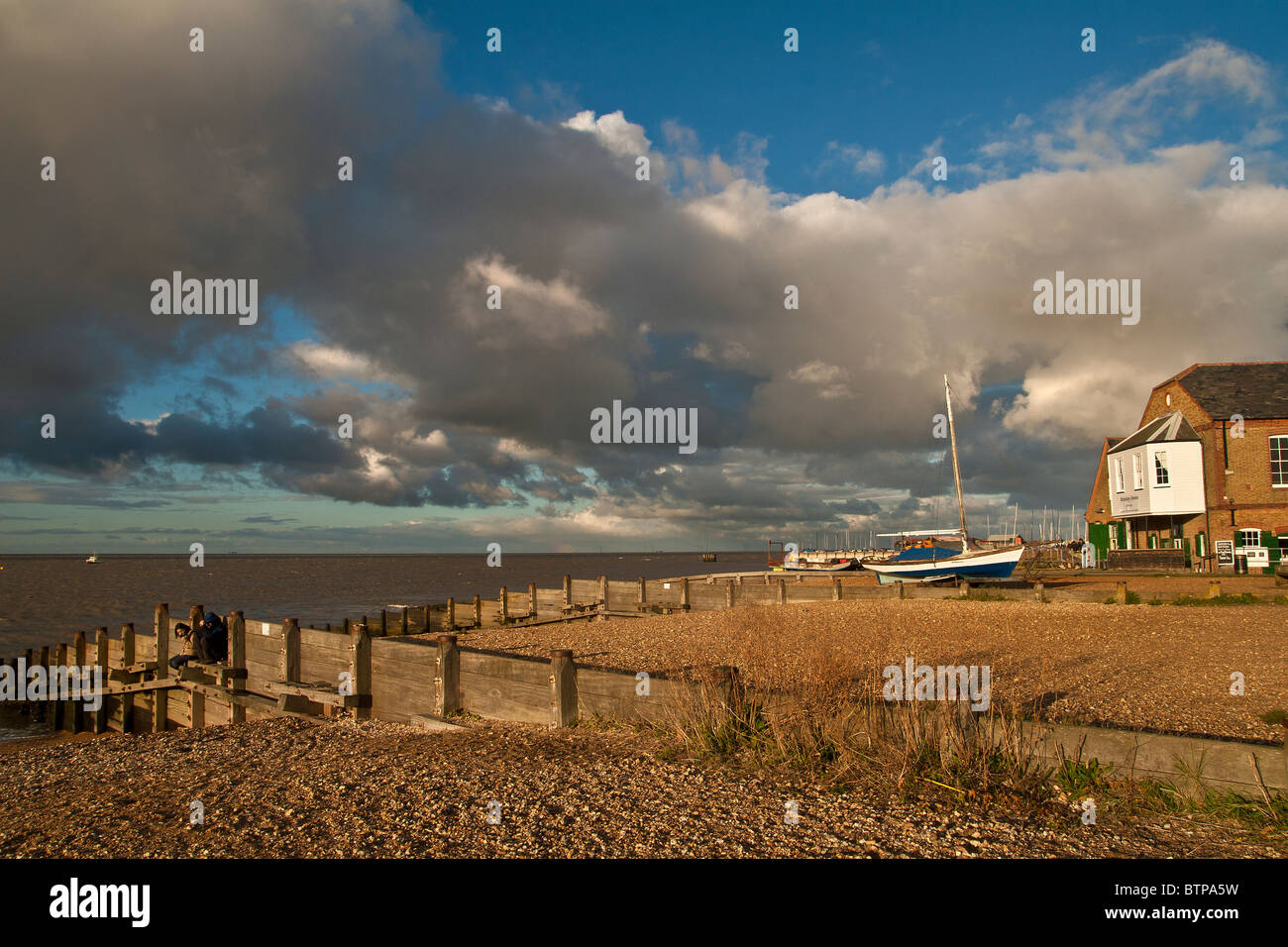 Whitstable beach winter hi-res stock photography and images - Alamy