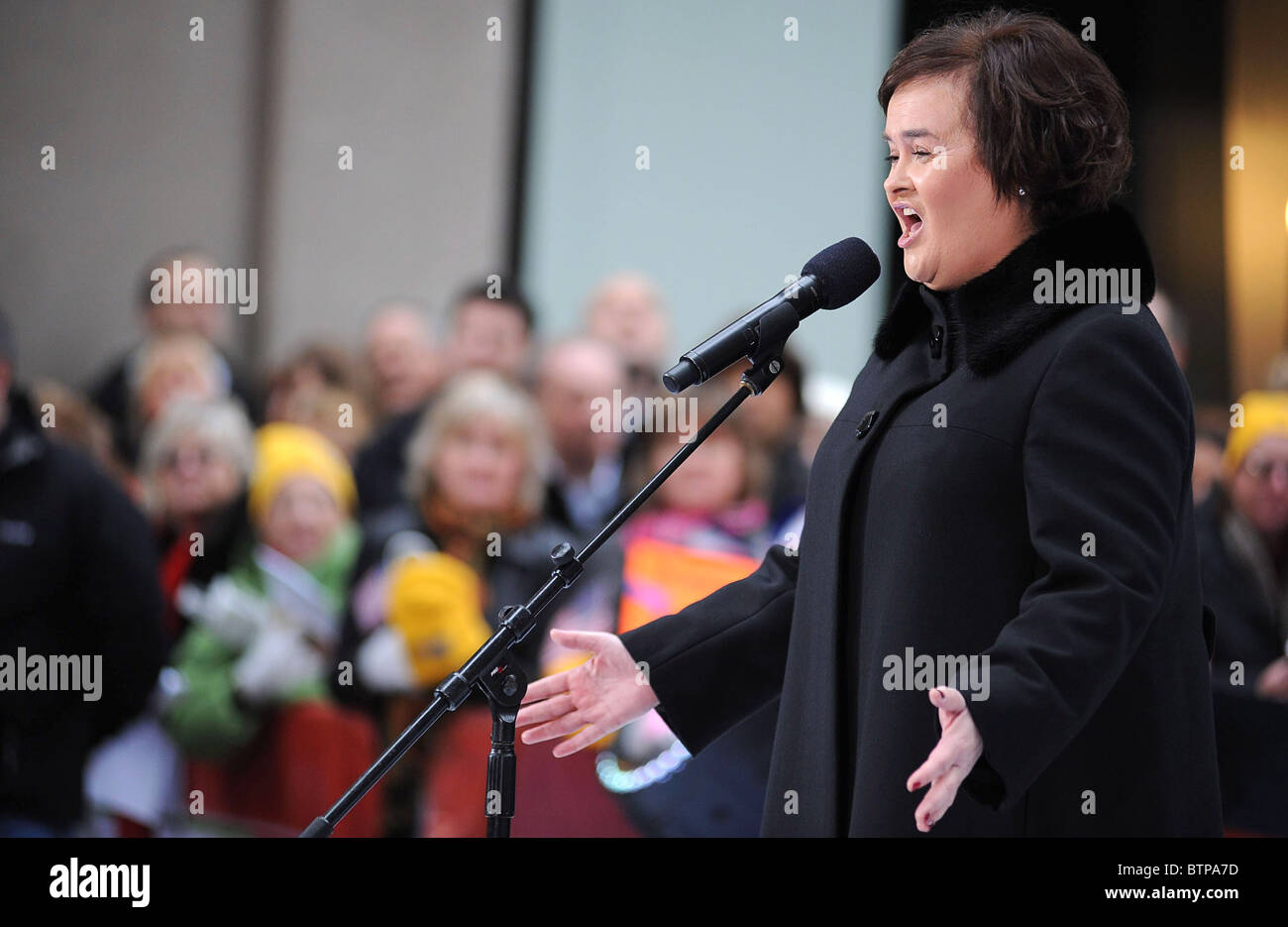 NBC Today Show Concert with Susan Boyle Stock Photo - Alamy