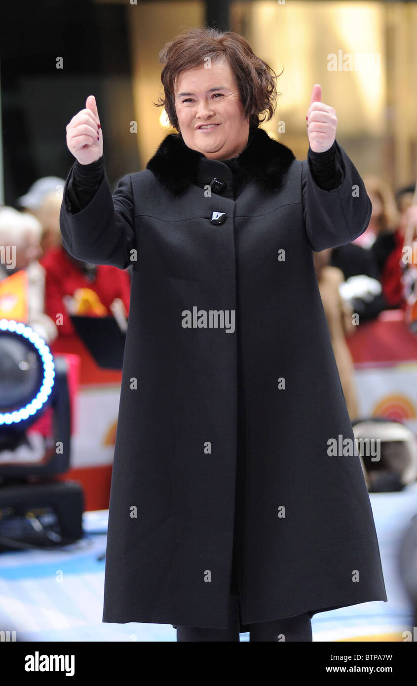 NBC Today Show Concert with Susan Boyle Stock Photo - Alamy