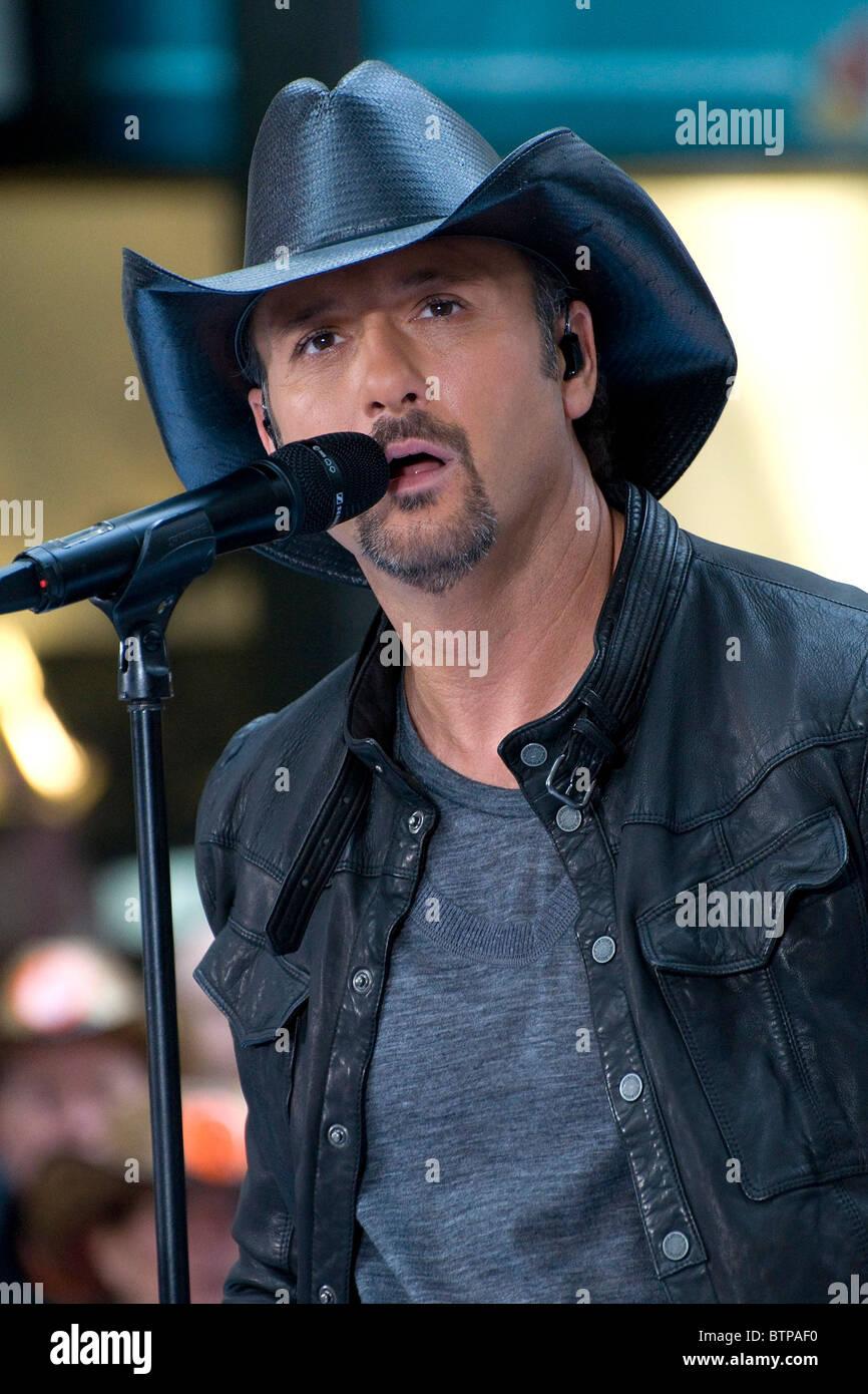 The NBC Today Show Concert with Tim McGraw Stock Photo - Alamy