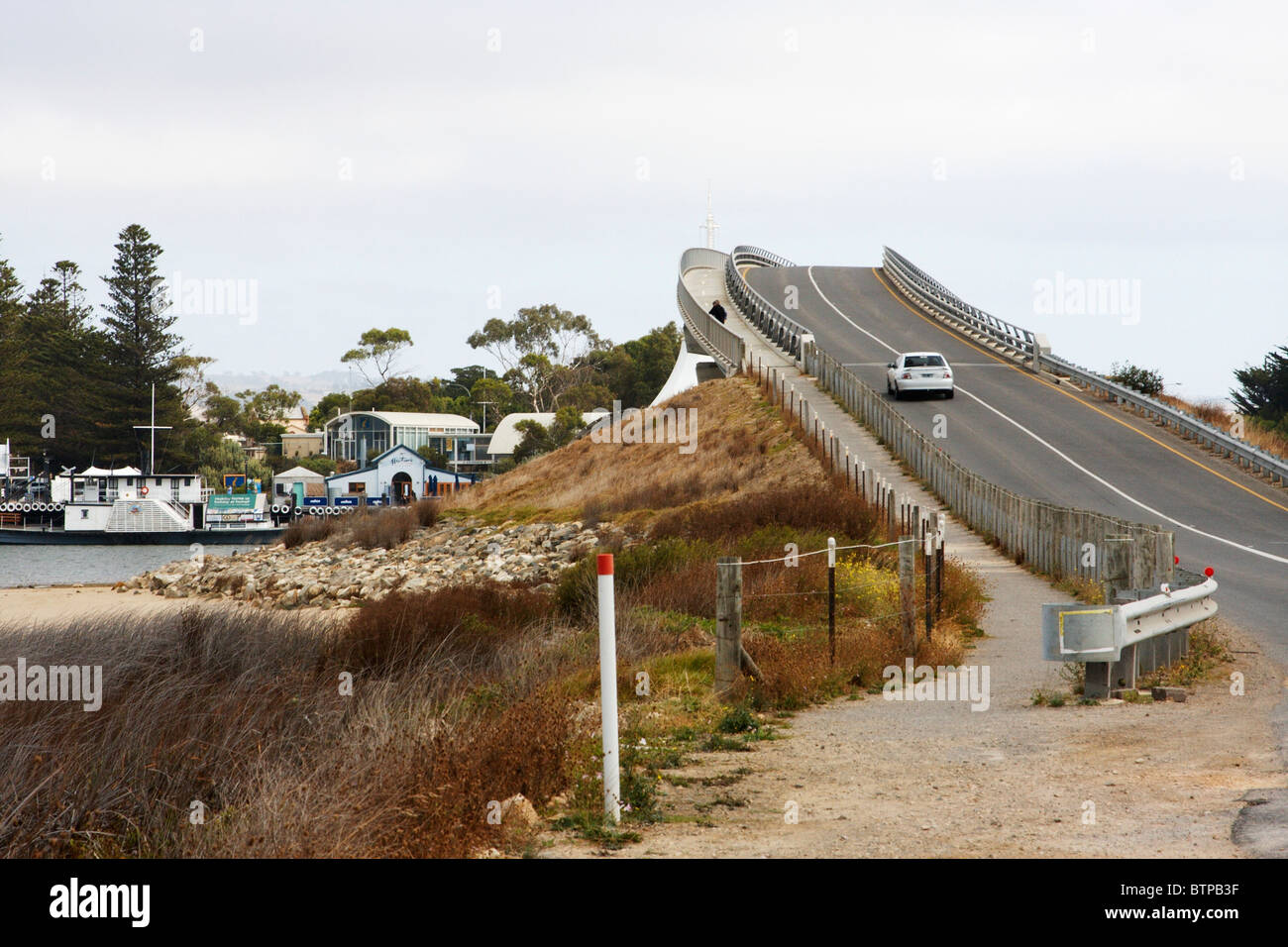 Australia, South Australia, The Coorong, Hindmarsh Island, View of ...