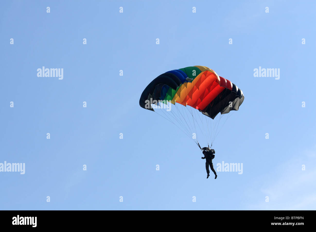 Bright colors on parachute hi-res stock photography and images - Alamy