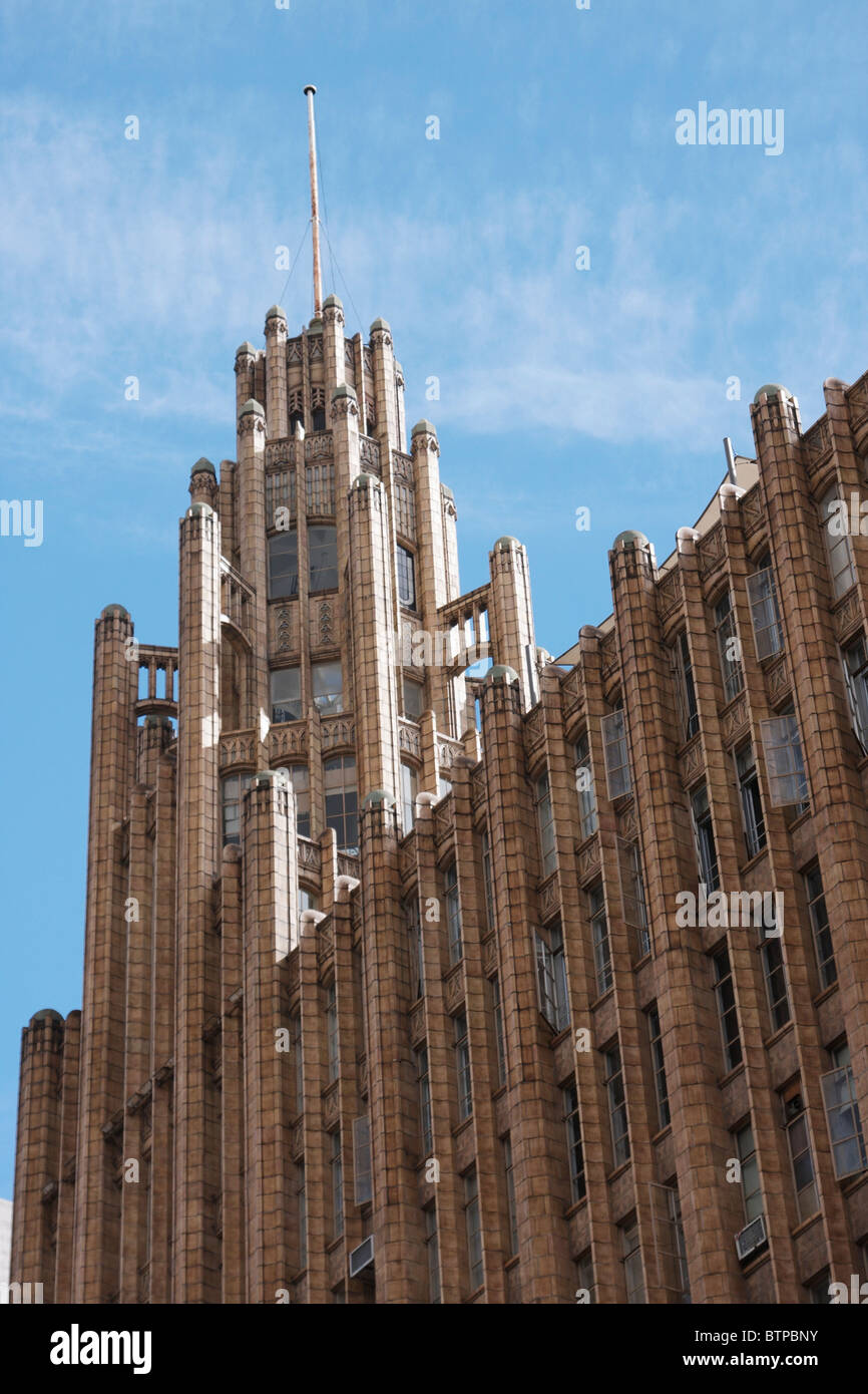 Australia, Victoria, Melbourne, Manchester Unity Building Stock Photo ...