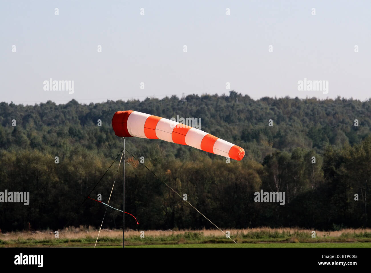 Windsock on a sport airfield Stock Photo - Alamy
