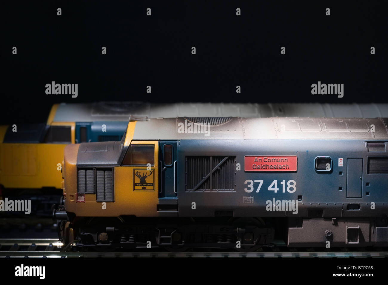 Class 37 Diesel Locomotives Stock Photo - Alamy