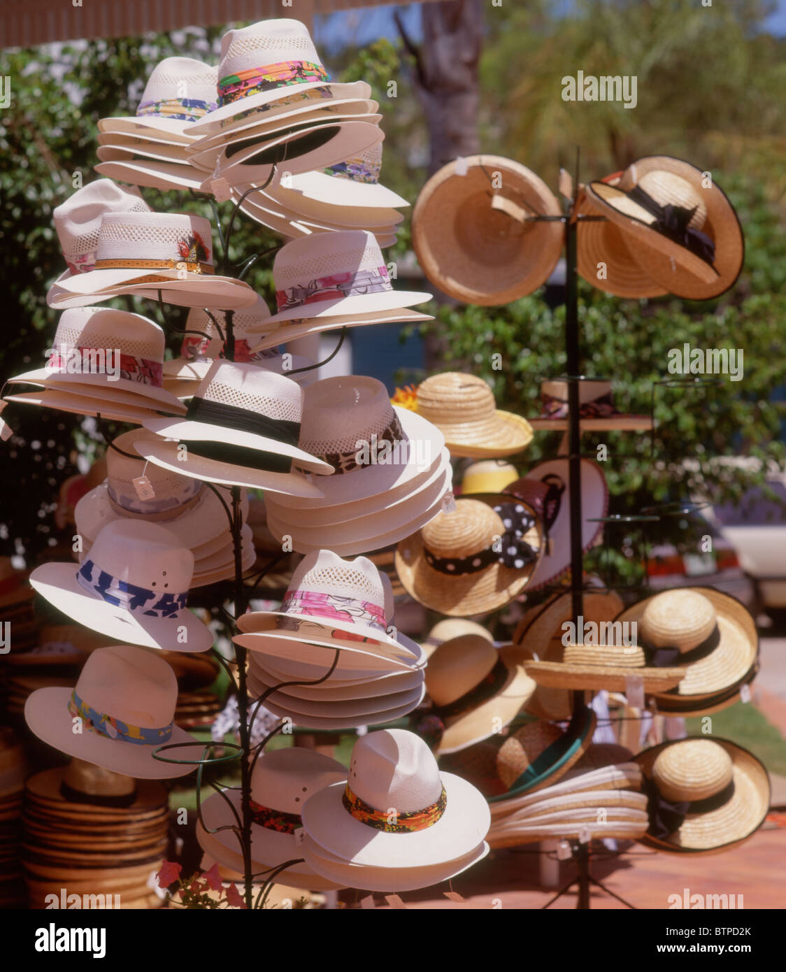 Australia sun hats Stock Photo - Alamy