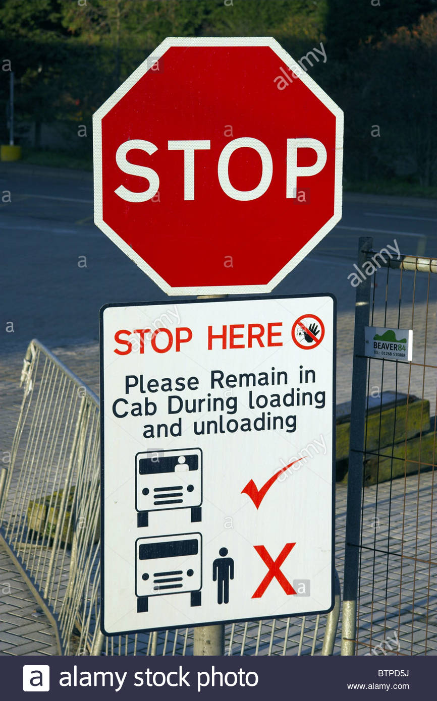 Drivers Stop Sign High Resolution Stock Photography and Images - Alamy