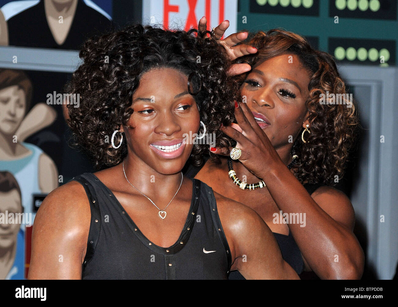 Serena Williams Wax Figure Unveiling at Madame Tussauds Stock Photo - Alamy
