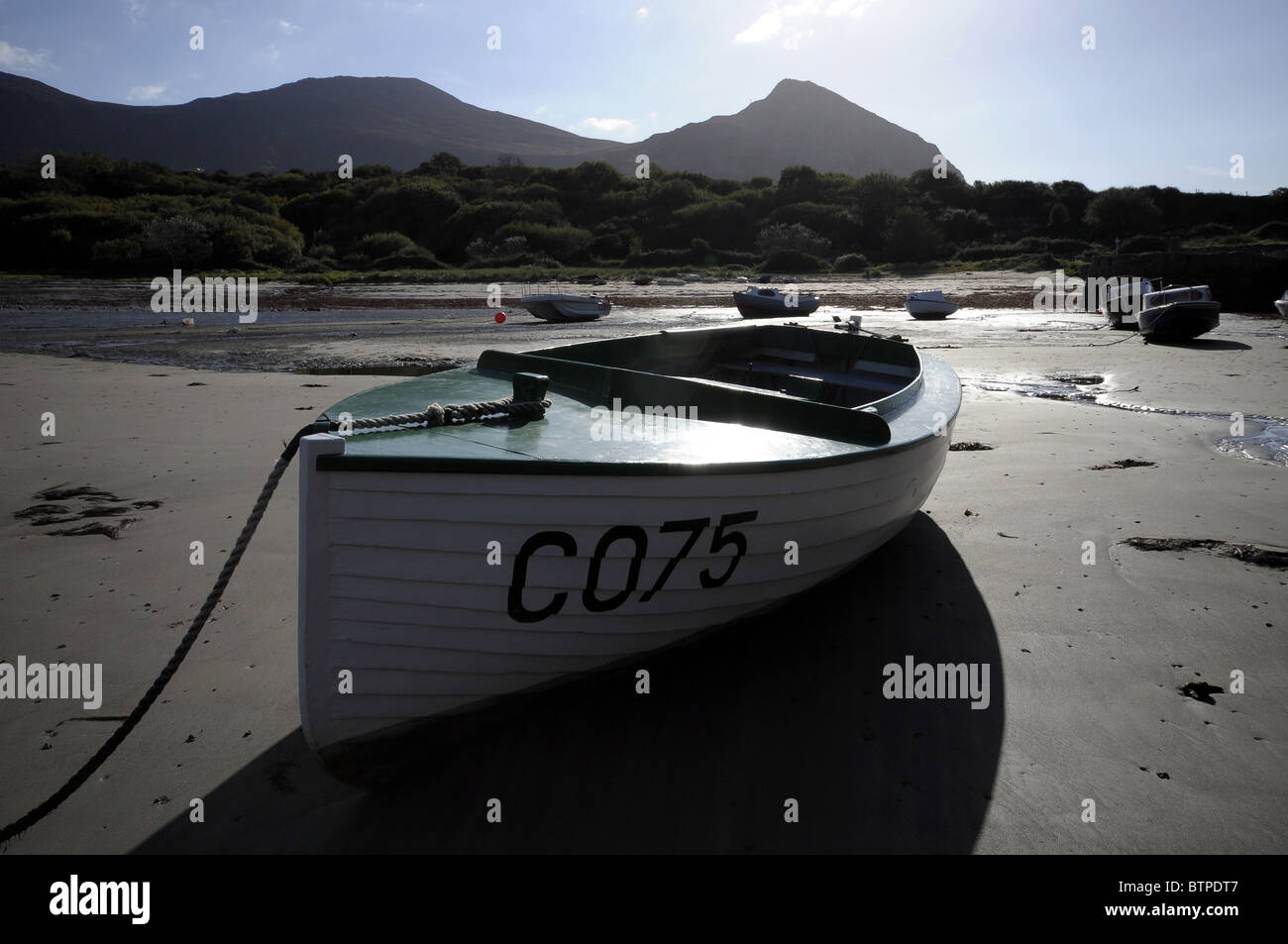Trefor harbour hi-res stock photography and images - Alamy