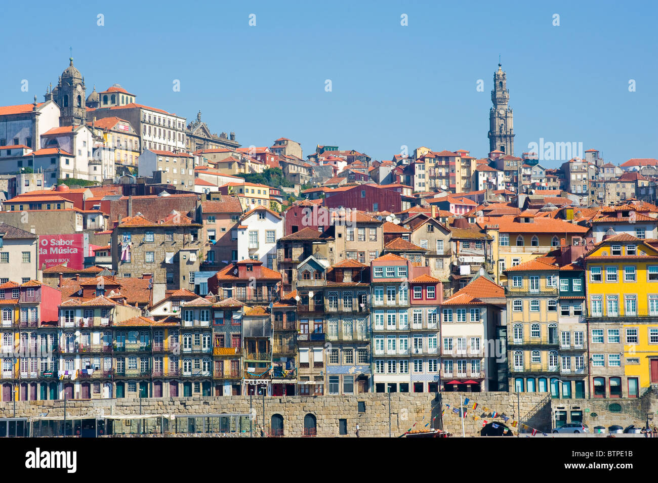 Cais Da Ribeira, Porto, Portugal Stock Photo - Alamy