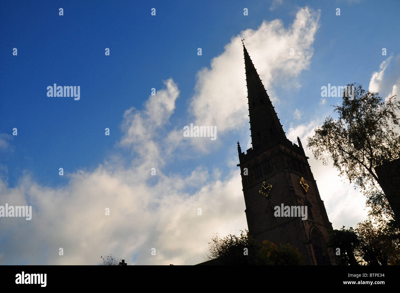 Coleshill, Warwickshire, England: Church of St Peter and St Paul Stock ...