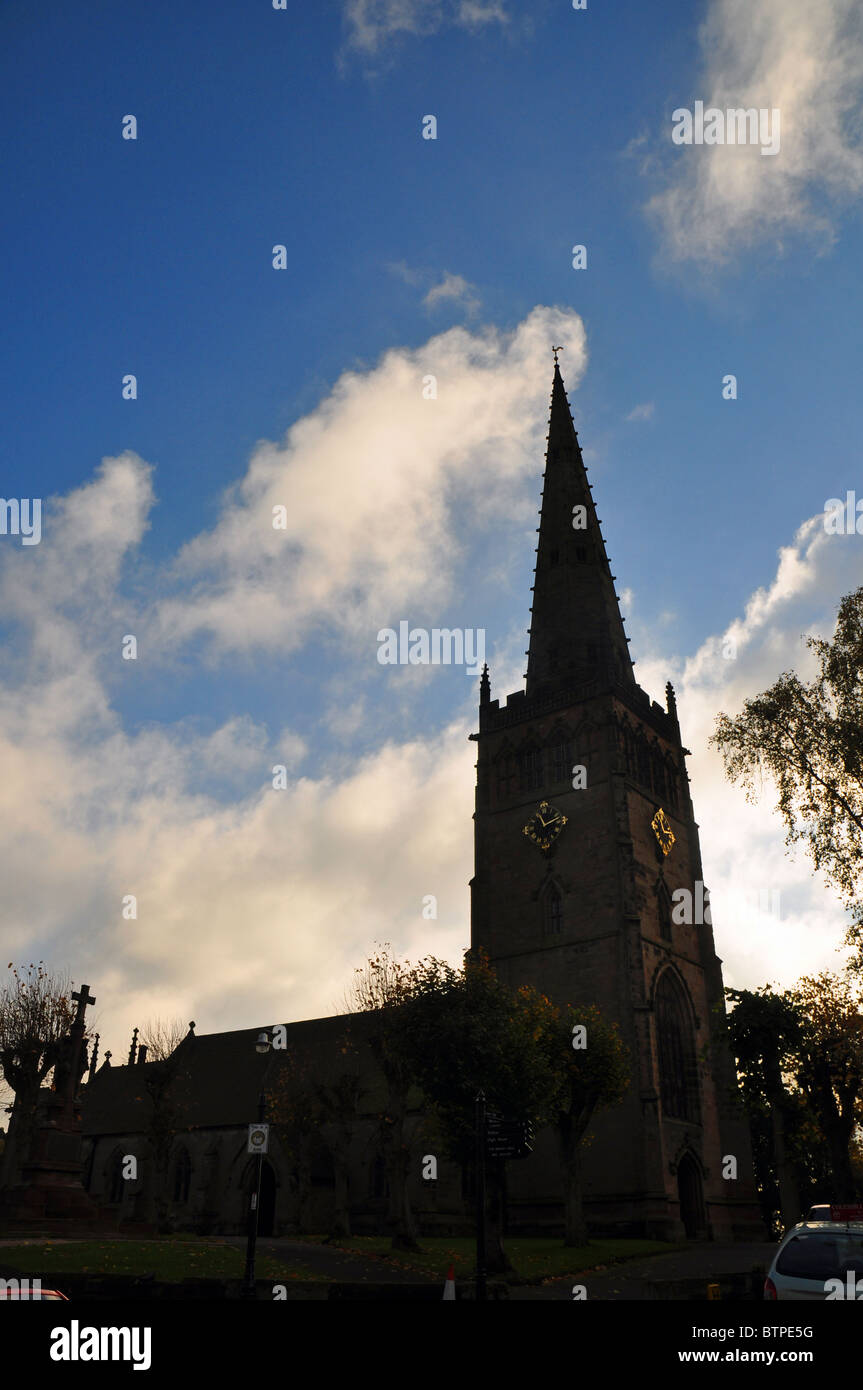 Coleshill, Warwickshire, England: the church of St Peter and St Paul ...