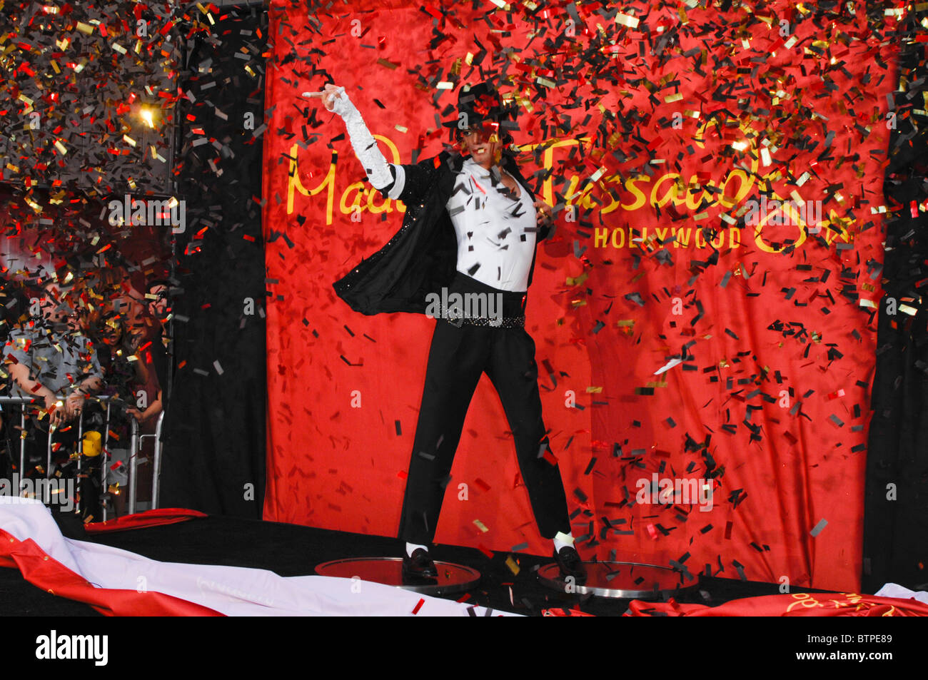 Michael Jackson Wax Figure Unveiled at Madame Tussauds Stock Photo - Alamy