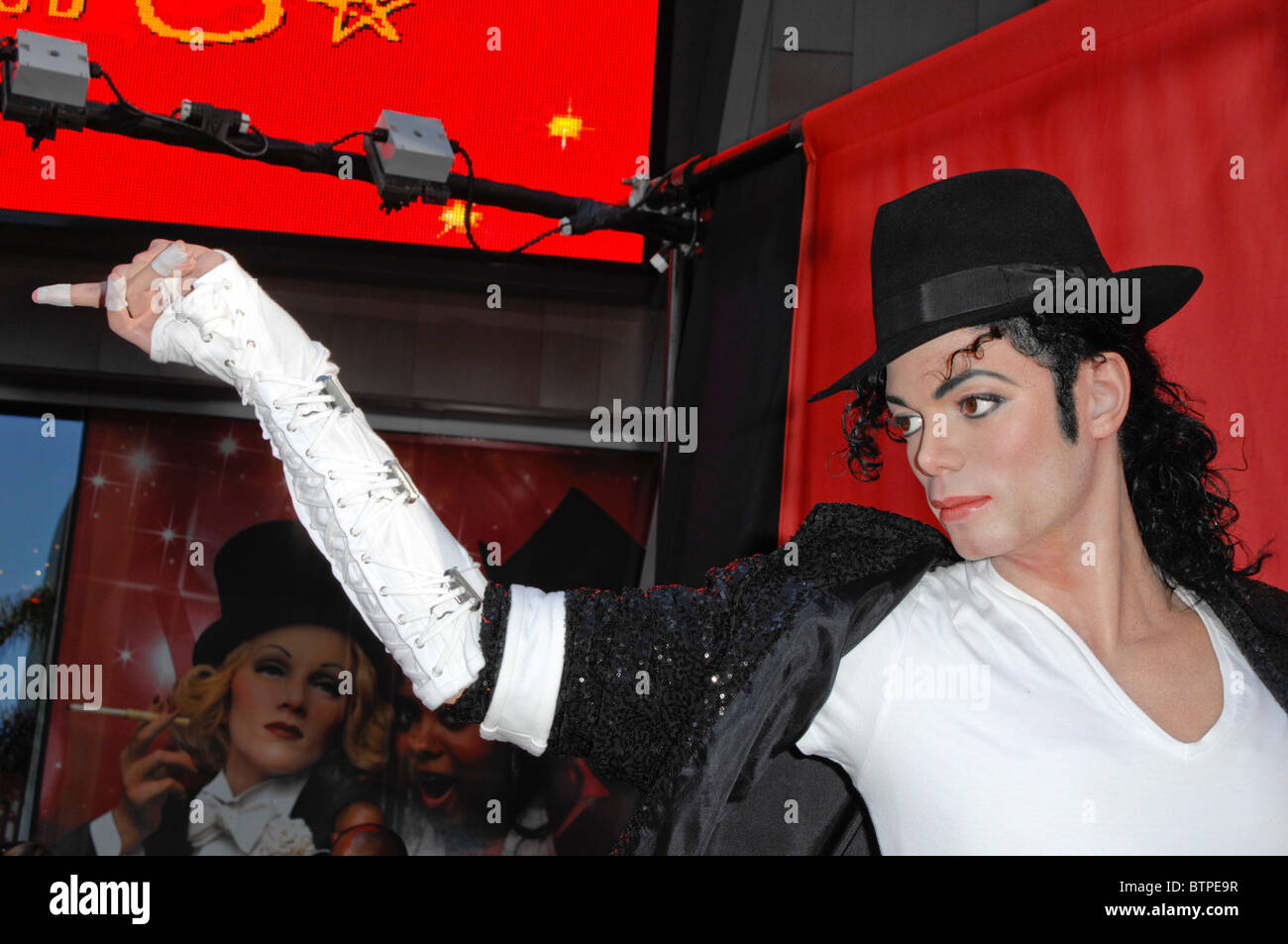 Michael Jackson Wax Figure Unveiled at Madame Tussauds Stock Photo - Alamy