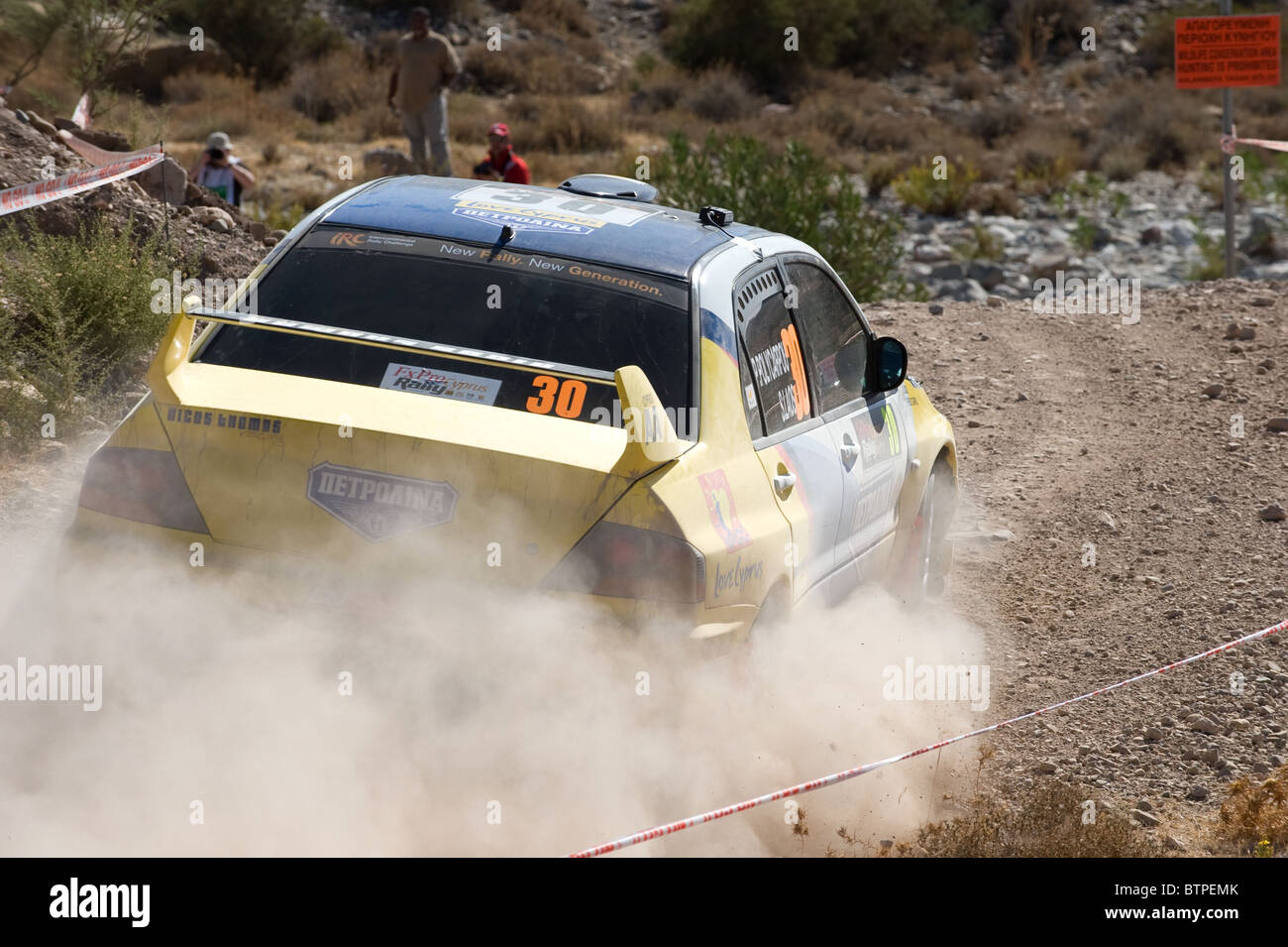 Cyprus Rally 2010: Special Stage 11 (Galataria 1) near Panayia tou ...