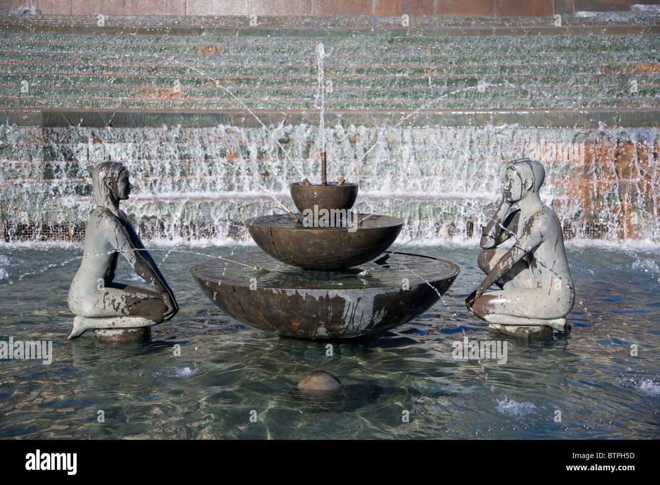 Victoria Square - "Fountain of the Youth Stock Photo - Alamy