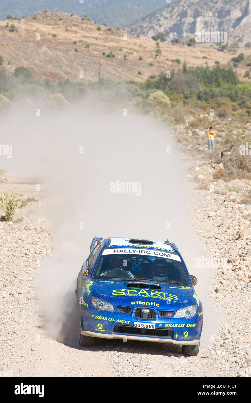 Cyprus Rally 2010: Special Stage 11 (Galataria 1) near Panayia tou ...