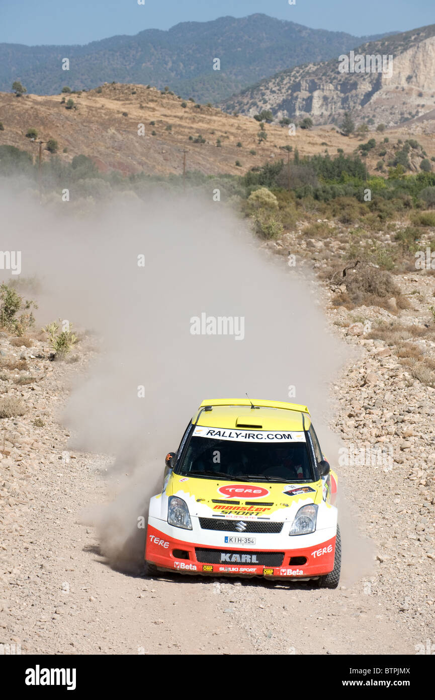 Cyprus Rally 2010: Special Stage 11 (Galataria 1) near Panayia tou ...