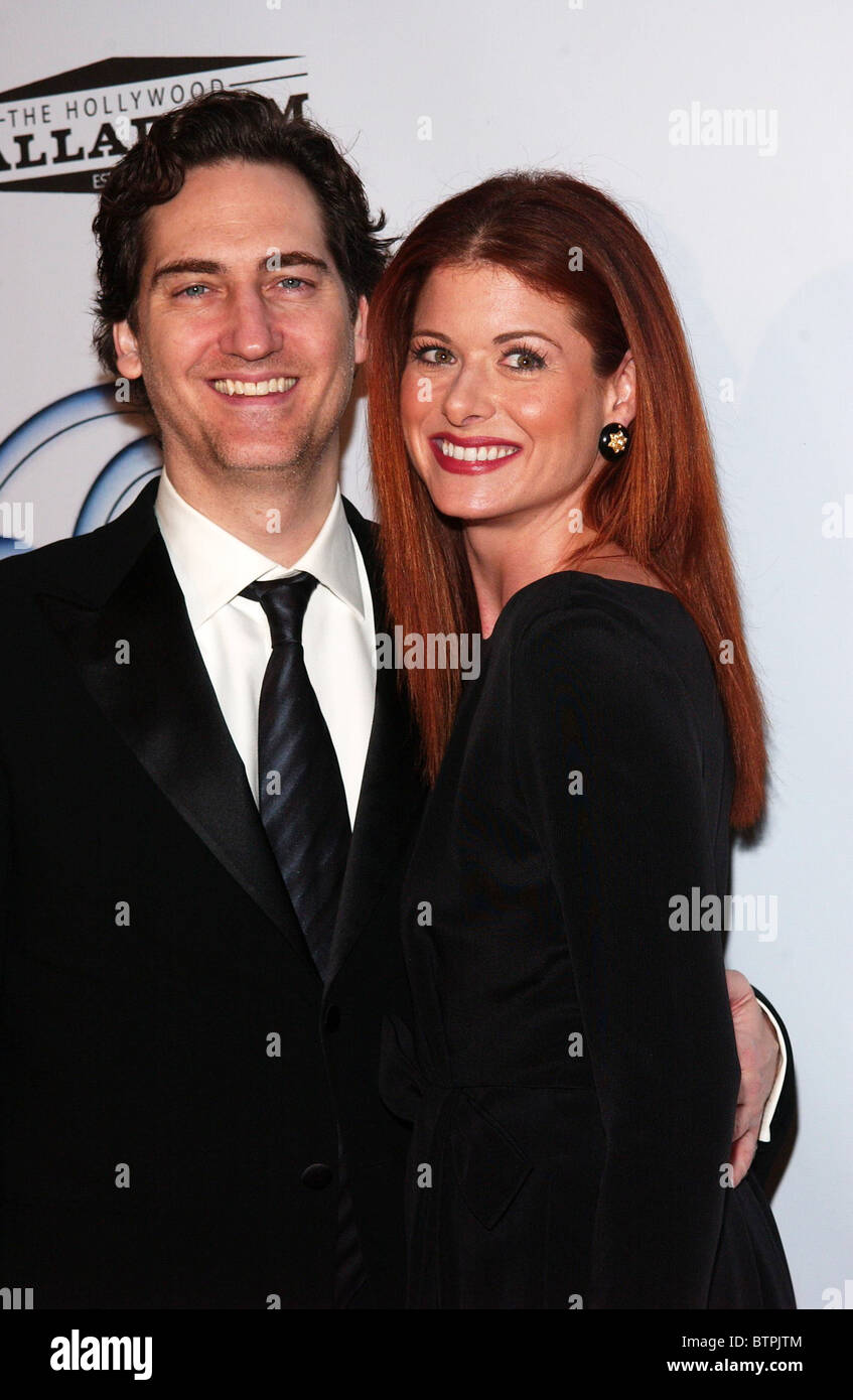 Debra messing husband daniel zelman hi-res stock photography and images ...