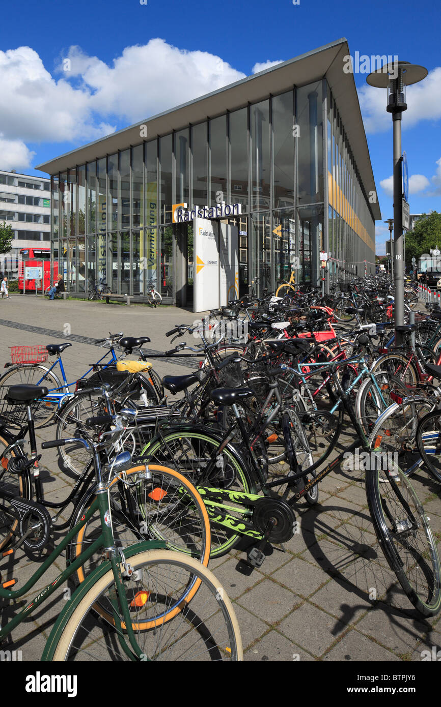 D-Muenster, Westphalia, Muensterland, North Rhine-Westphalia, cycle ...