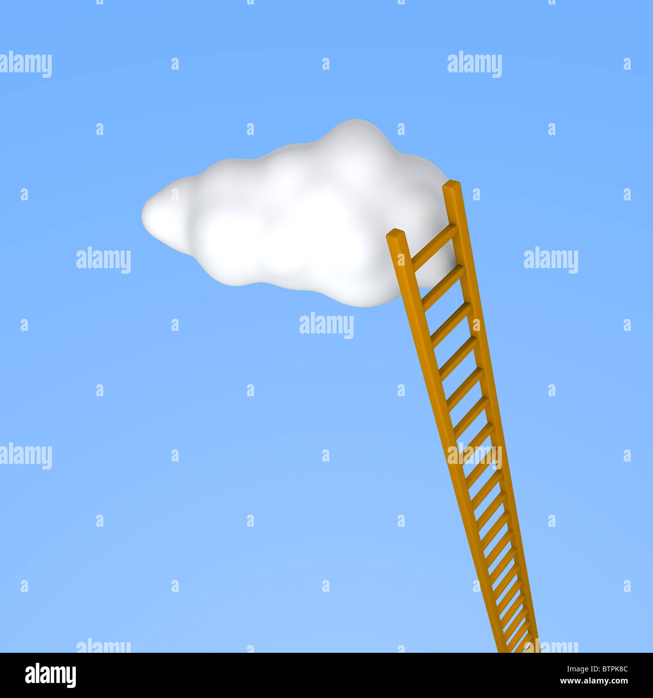 Ladder to the sky Stock Photo - Alamy
