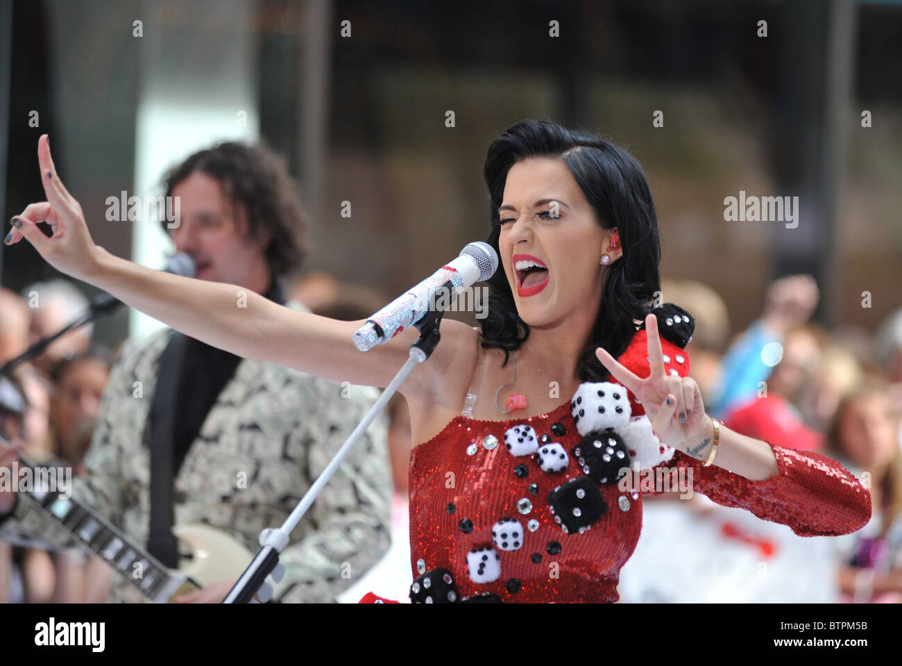 NBC Today Show Concert with Katy Perry Stock Photo - Alamy