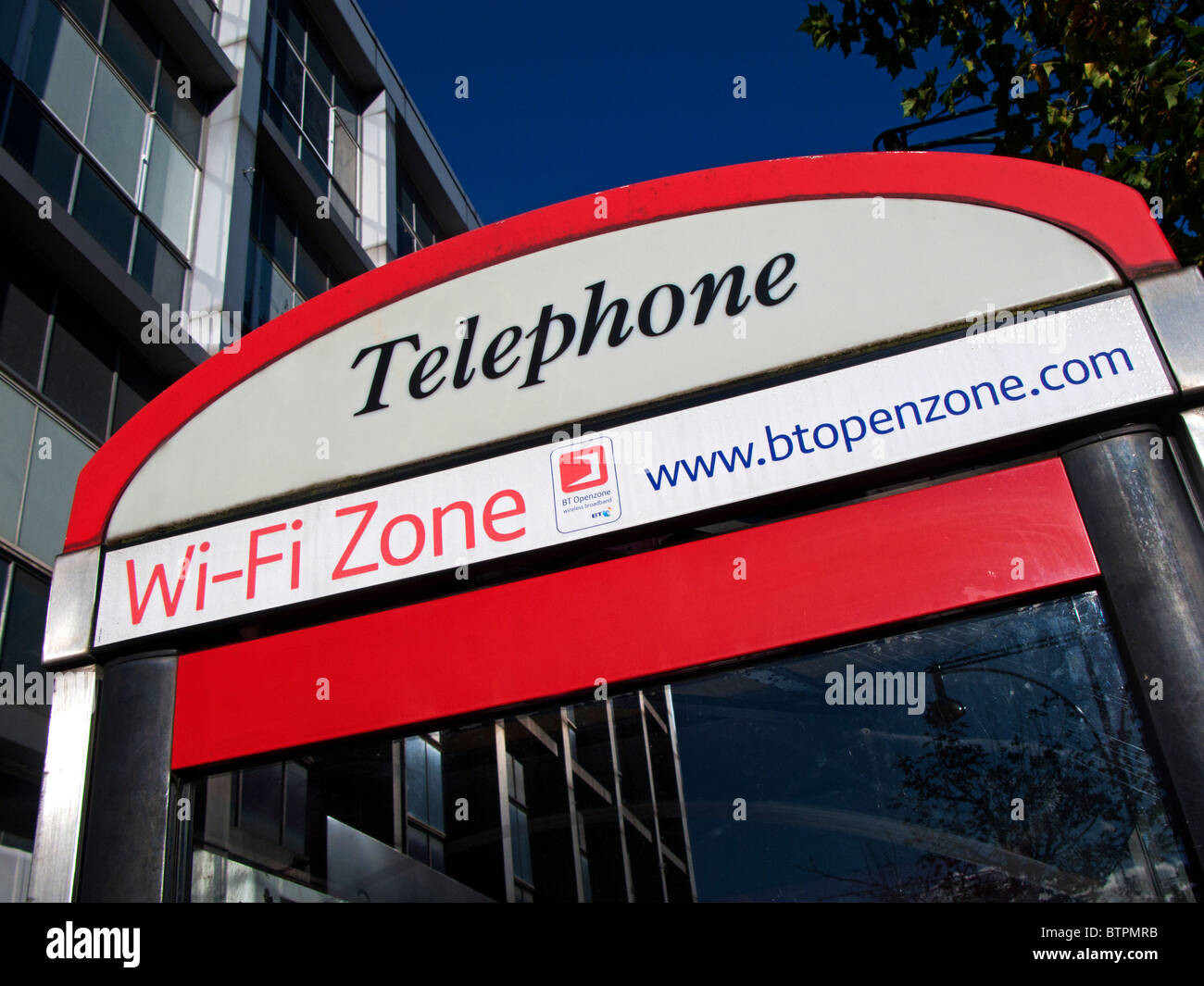 Wi fi telephone box hi-res stock photography and images - Alamy