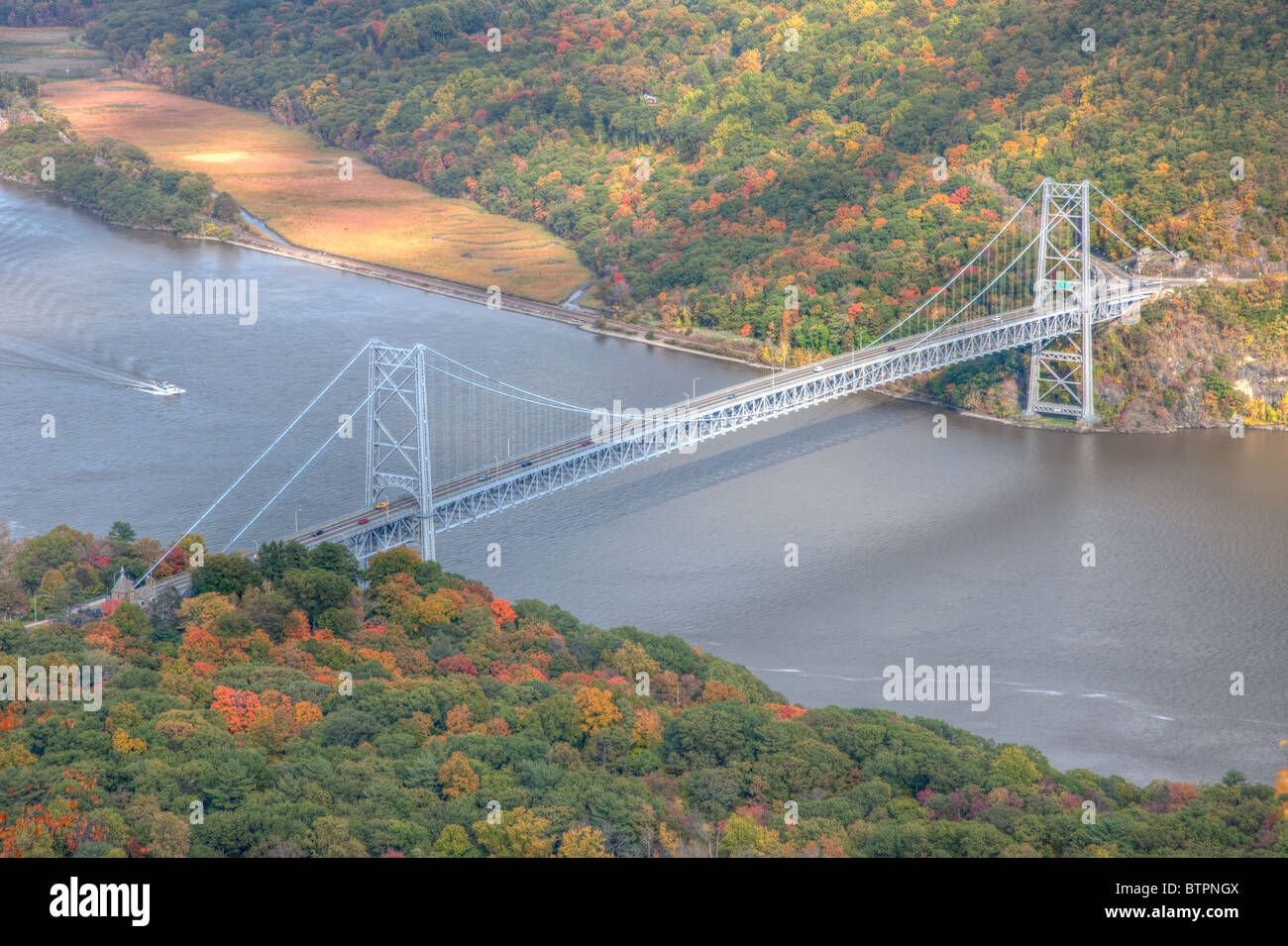 Hudson river aerial hi-res stock photography and images - Alamy