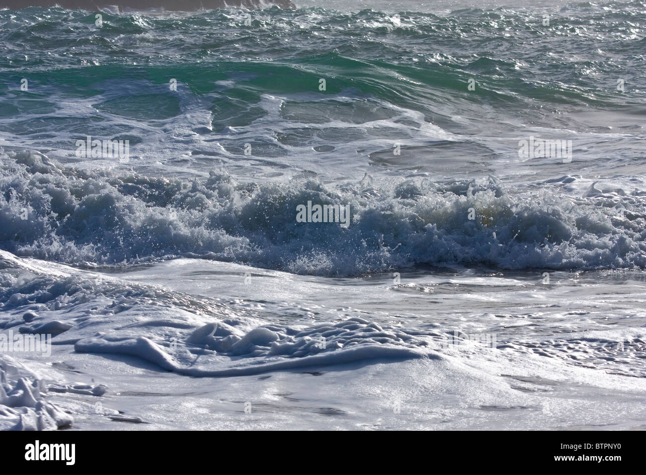 Rough Ocean Waves Beauty Stock Photos & Rough Ocean Waves Beauty Stock ...
