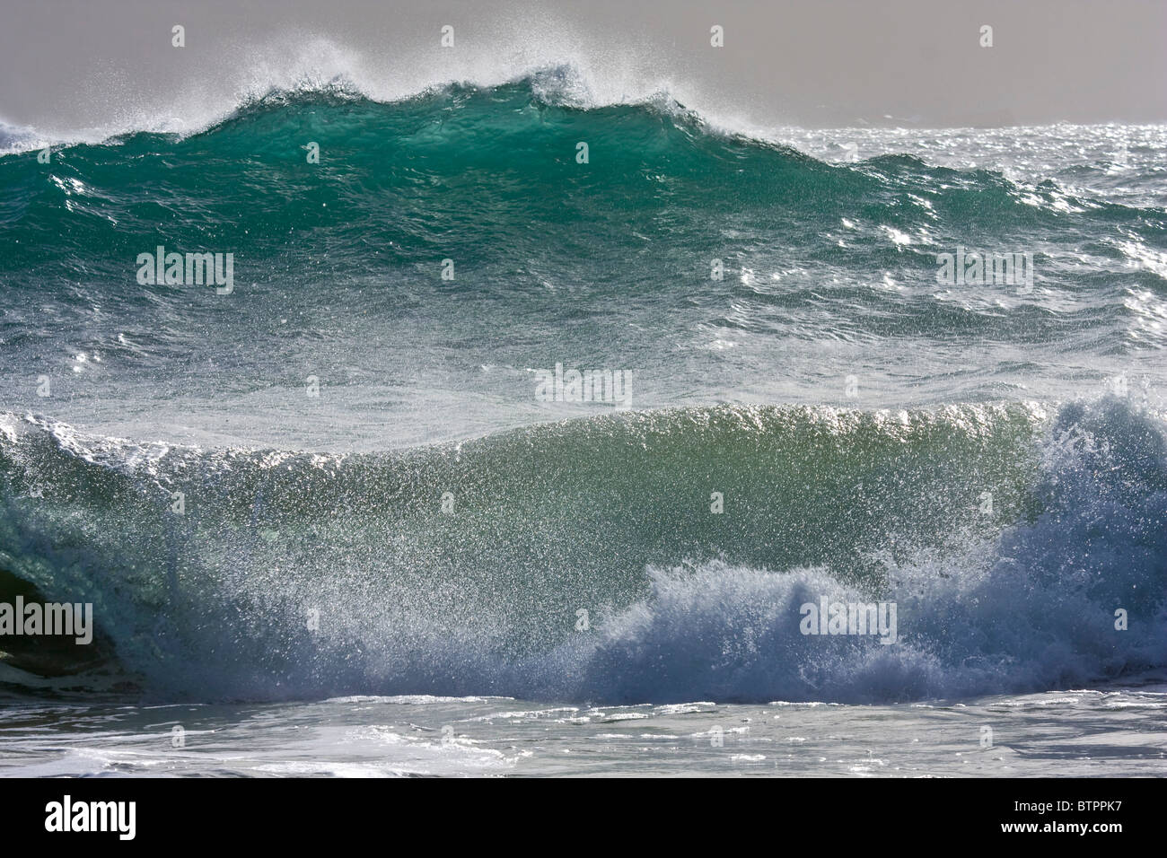 Rough sea waves hi-res stock photography and images - Alamy