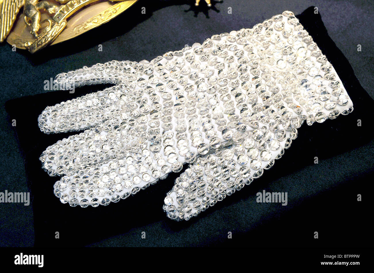 Display of Michael Jackson Memorabilia Stock Photo - Alamy