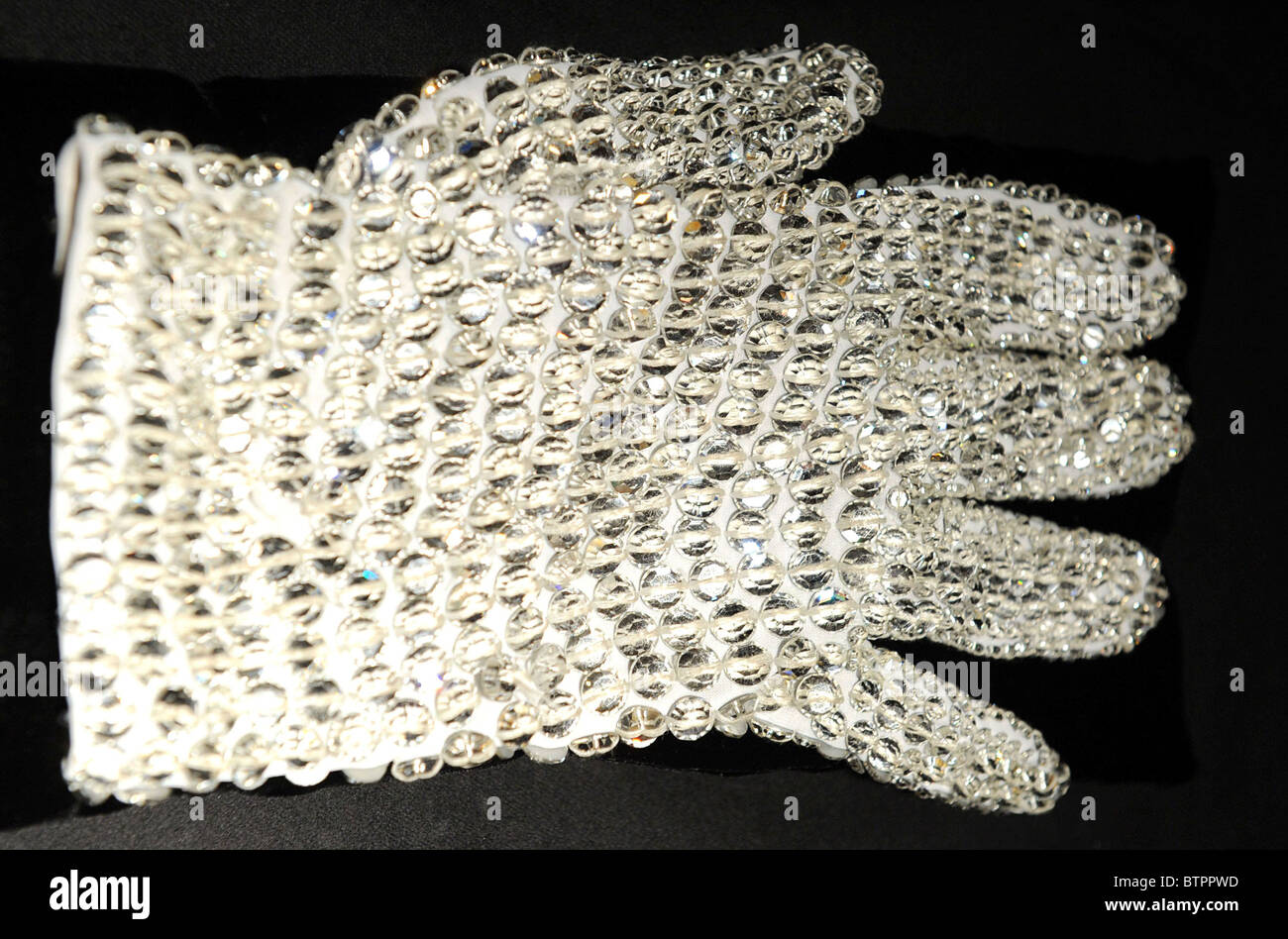 Display of Michael Jackson Memorabilia Stock Photo - Alamy