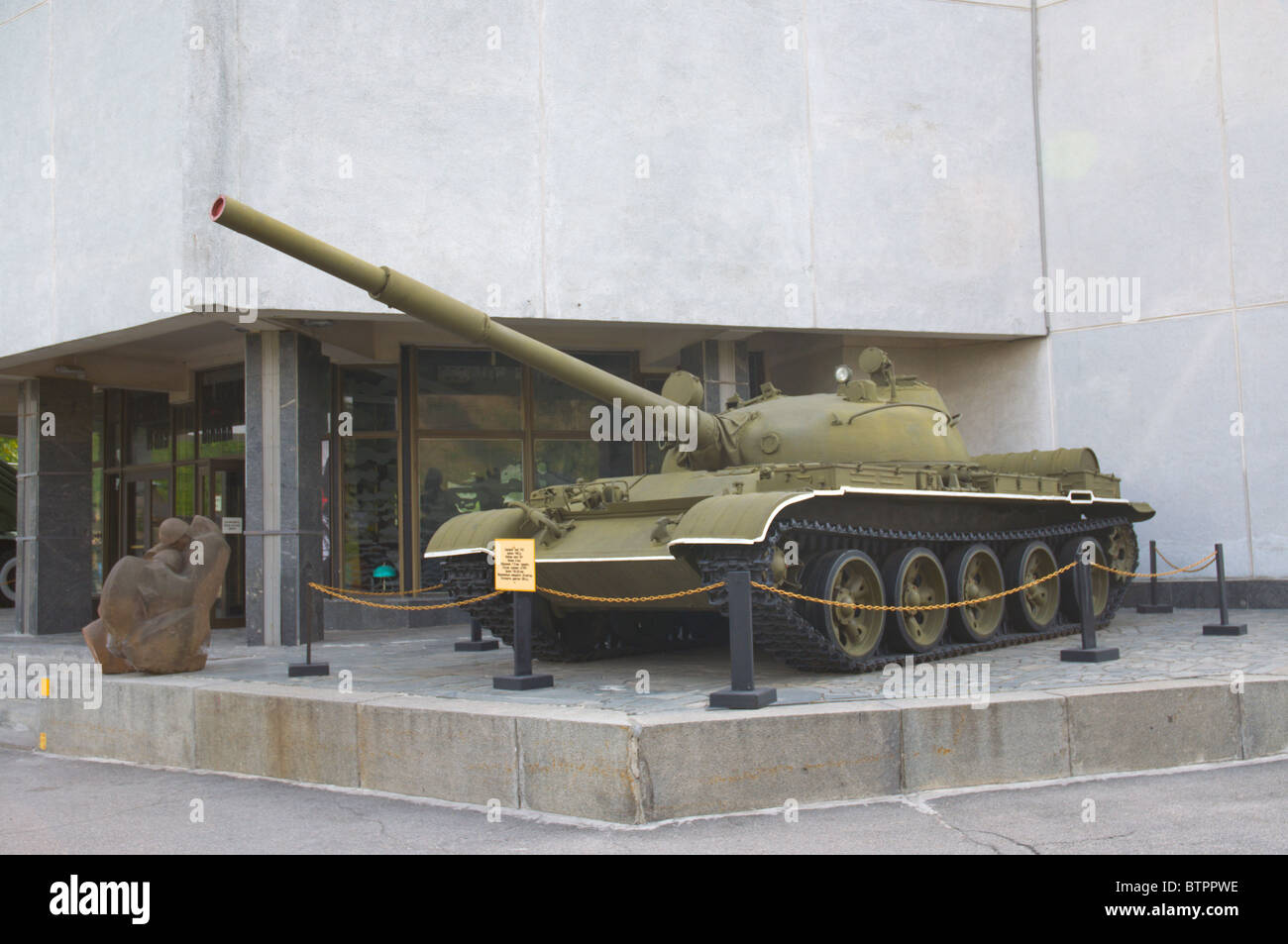 Tank at Great Patriotic War (World War II) open air museum Kiev Ukraine ...