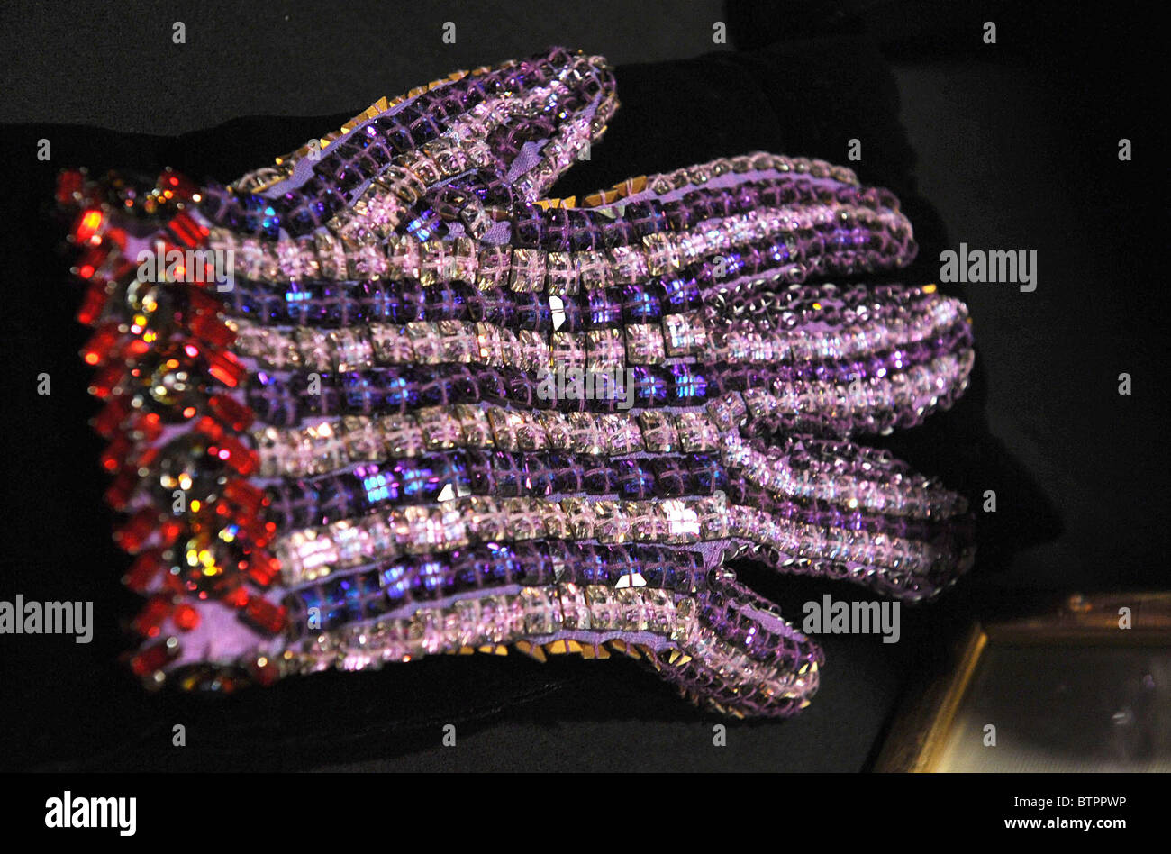 Display of Michael Jackson Memorabilia Stock Photo - Alamy