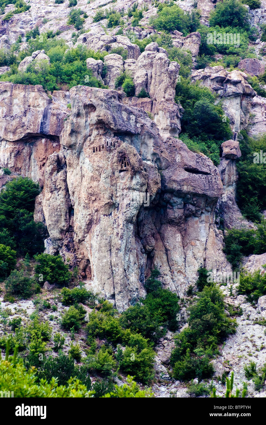 Thracian rock niches are unique religious temples carved into cliffs ...