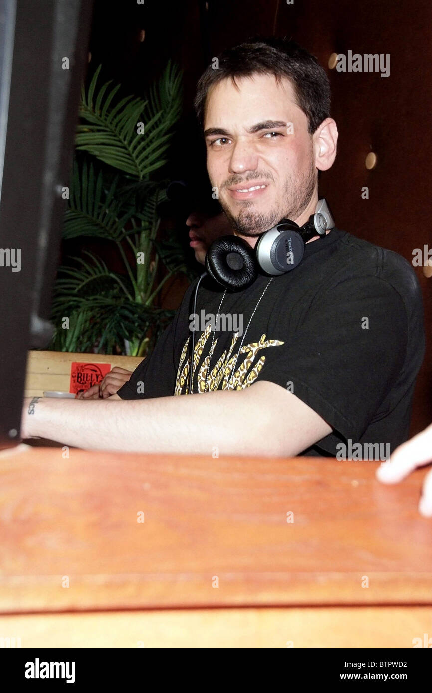 DJ AM Adam Goldstein Retrospective Stock Photo - Alamy
