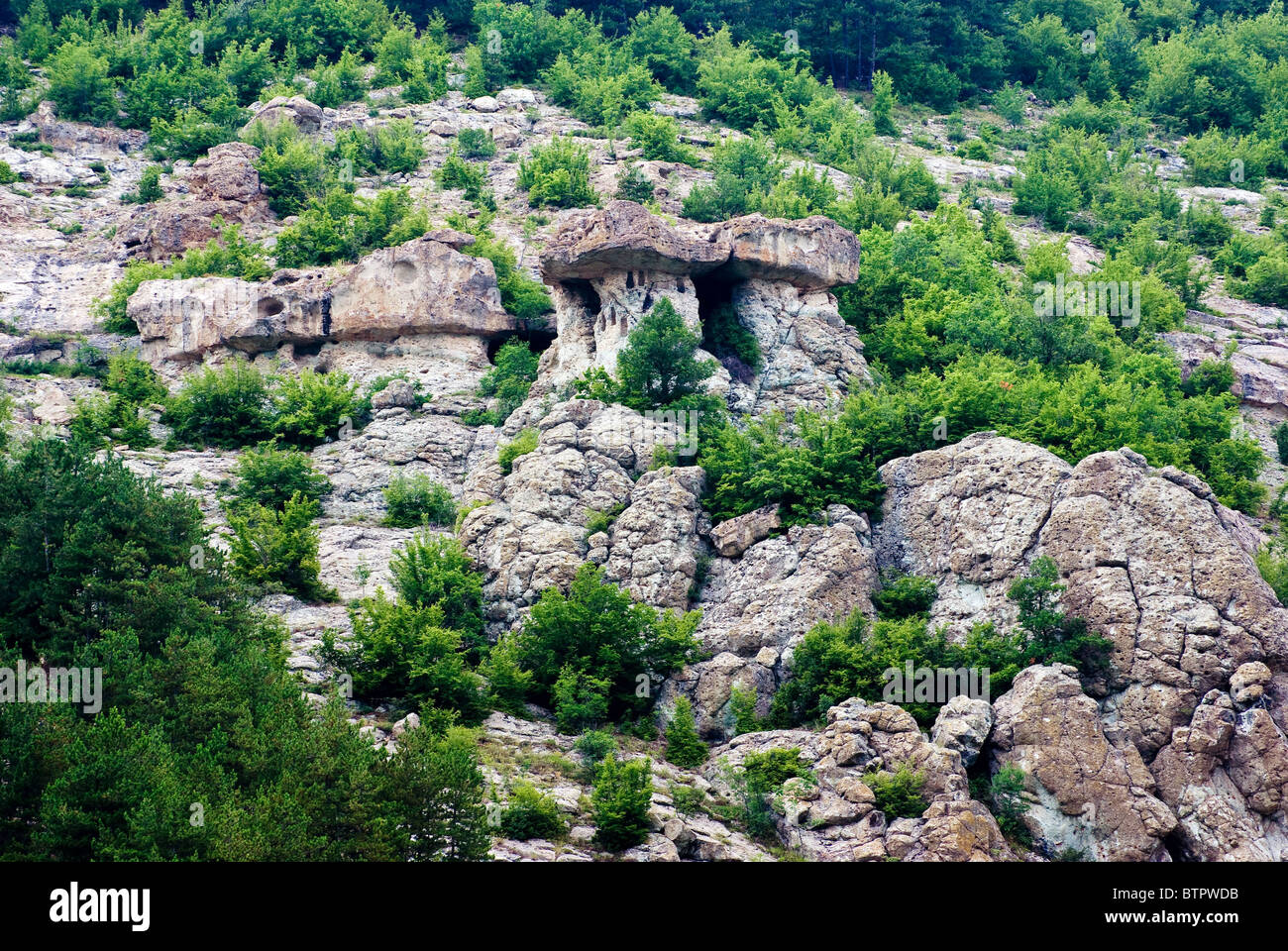 Thracian rock niches are unique religious temples carved into cliffs ...