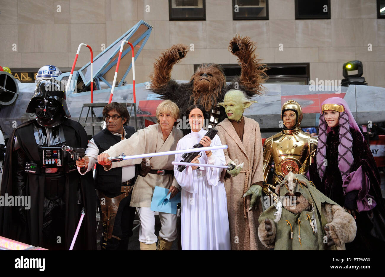 NBC Today Show Celebrates Halloween Stock Photo - Alamy
