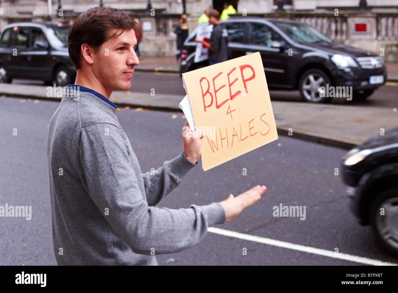 Anti whaling demo hi-res stock photography and images - Alamy