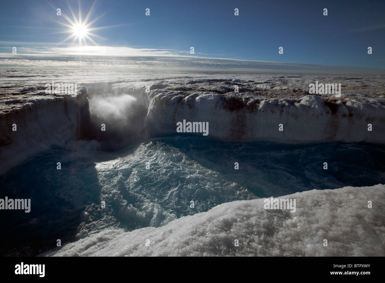 Moulin glacier hi-res stock photography and images - Alamy