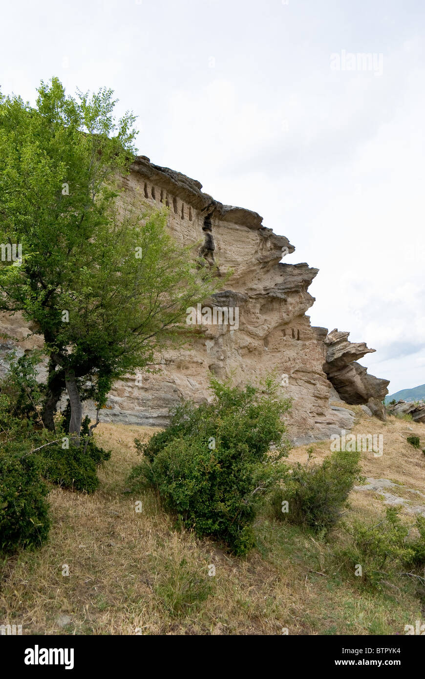 Thracian rock niches are unique religious temples carved into cliffs ...